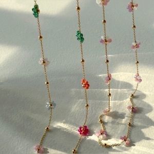 Jewelry | Gold Plated Water Droplet Floral Waist Chain | Poshmark